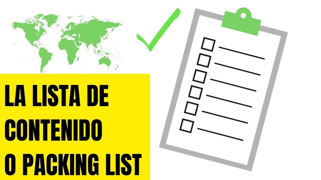 Packing List: Definición, Contenido y Consejos para Preparar el Tuyo ...